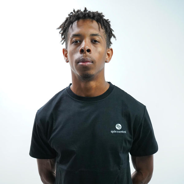 SC Embroidered Logo Tee – Spin Control